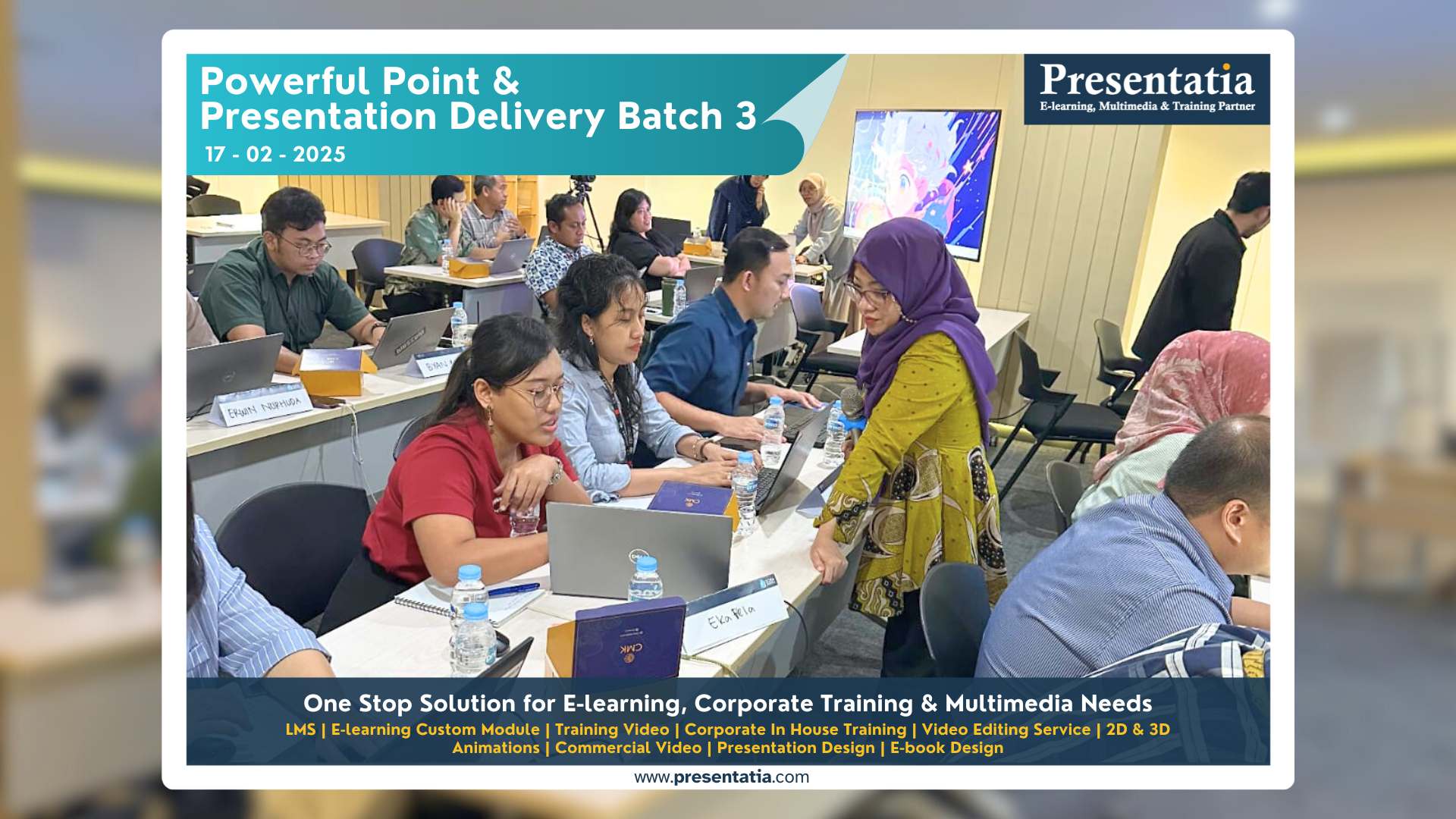 Powerpoint Design Workshop & Presentation Delivery Workshop (Batch 3 ...