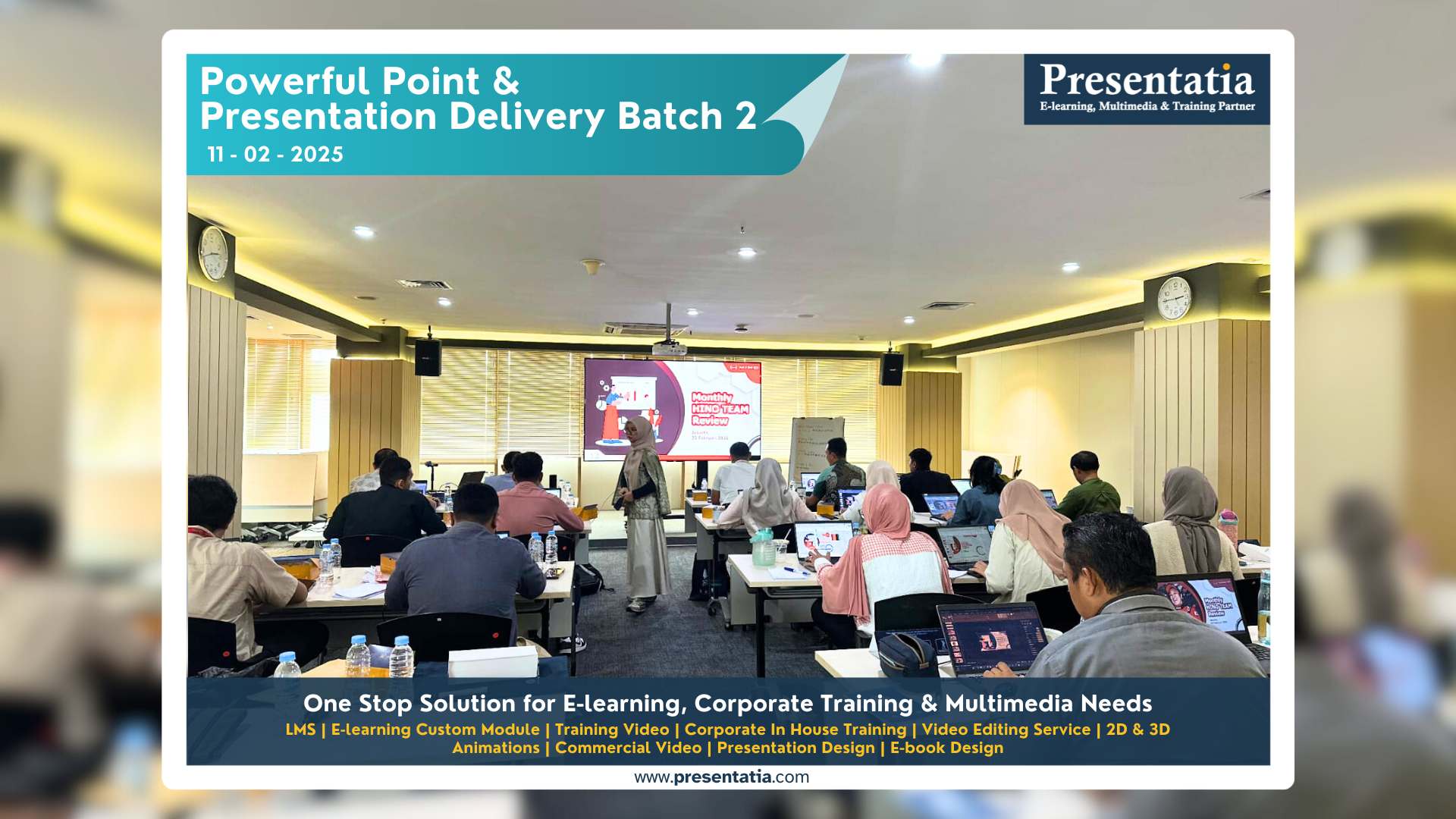 Powerpoint Design Course & Presentation Delivery Course (Batch 2): Hino ...
