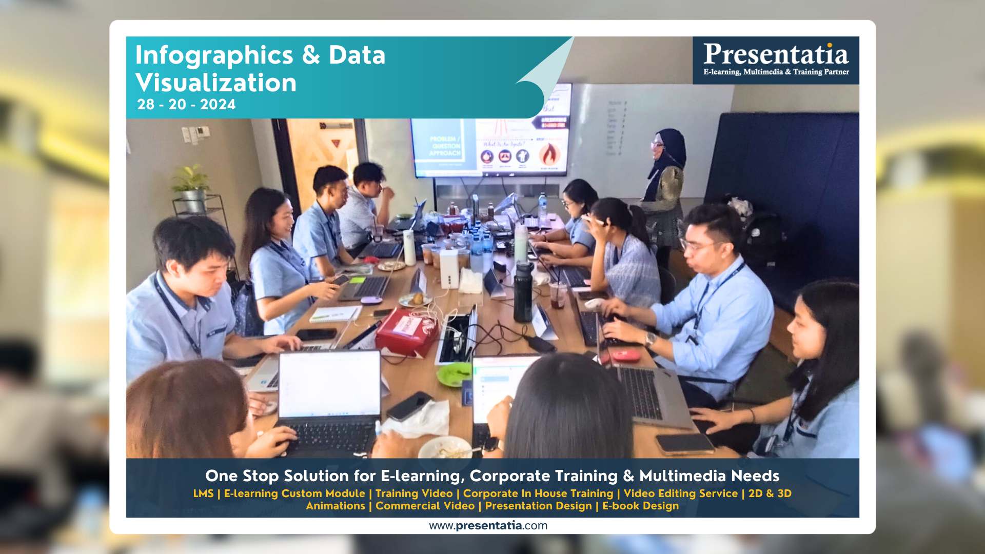 Infographics PPT & Data Visualization Training: Toyota Astra Finance ...