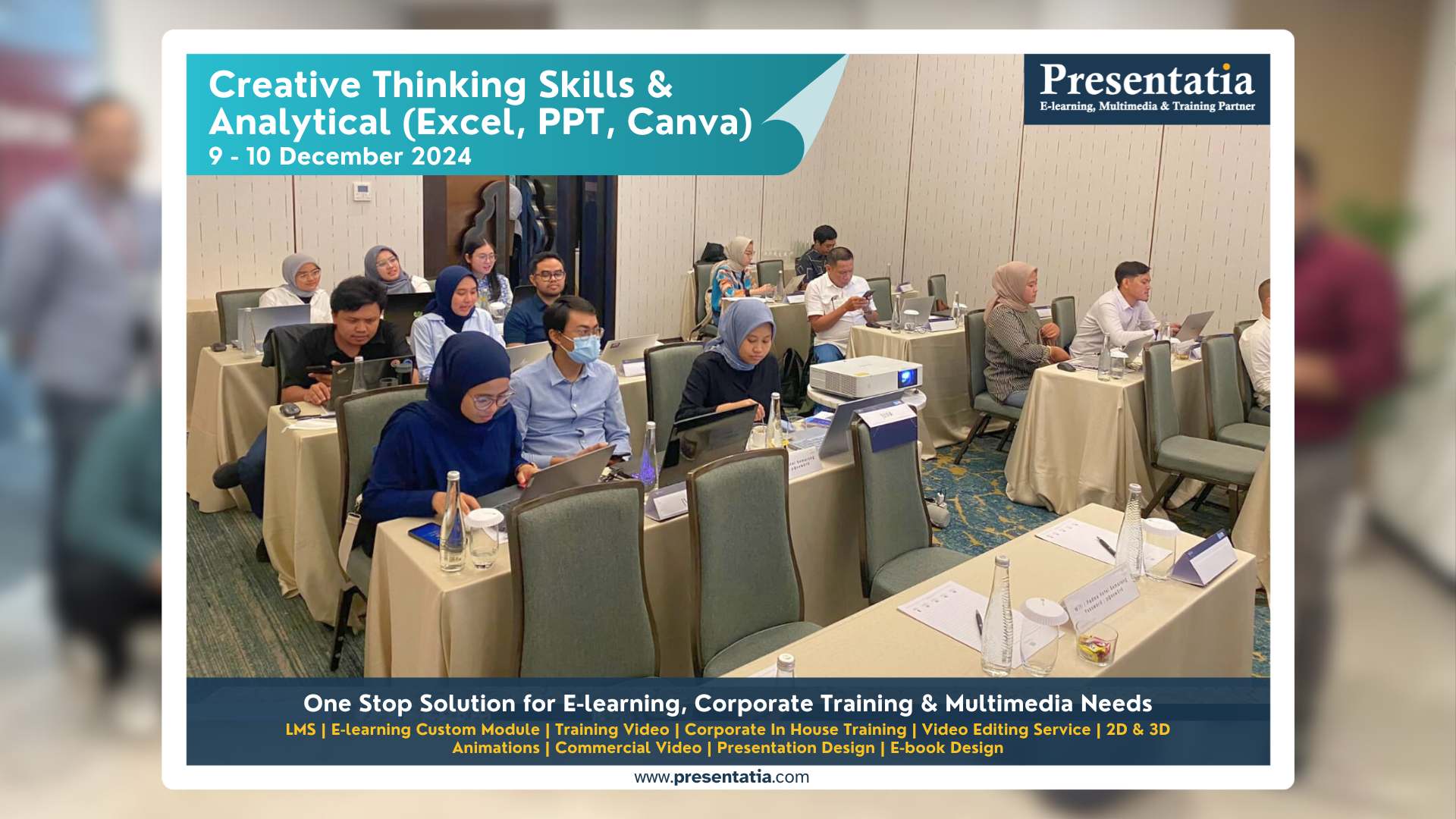 Creative Thinking Skills & Analytical (Excel, PowerPoint, Canva): Bank ...